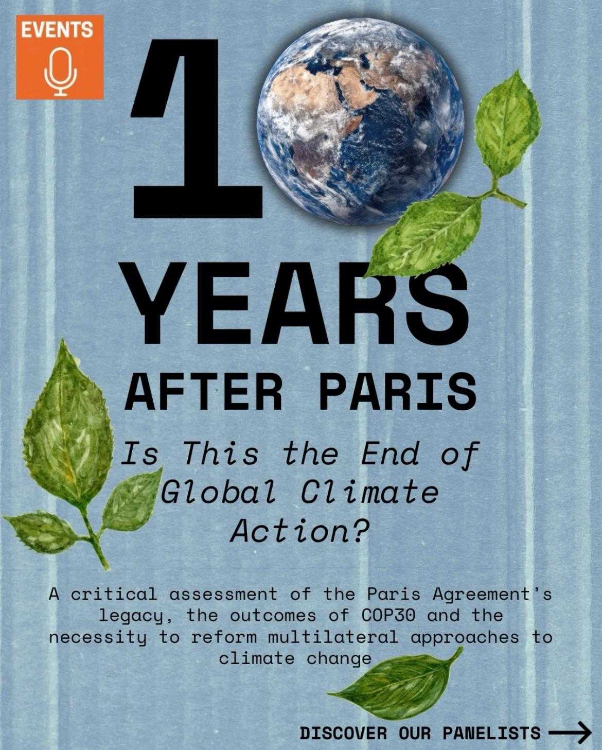 10 Years after Paris: Is this the end of global climate action ...