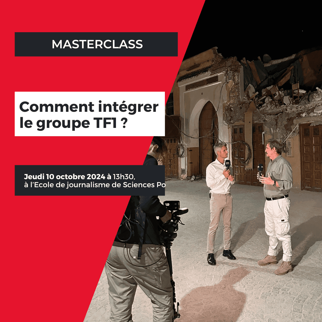Masterclass "Comment intégrer le groupe TF1" | Sciences Po École de ...