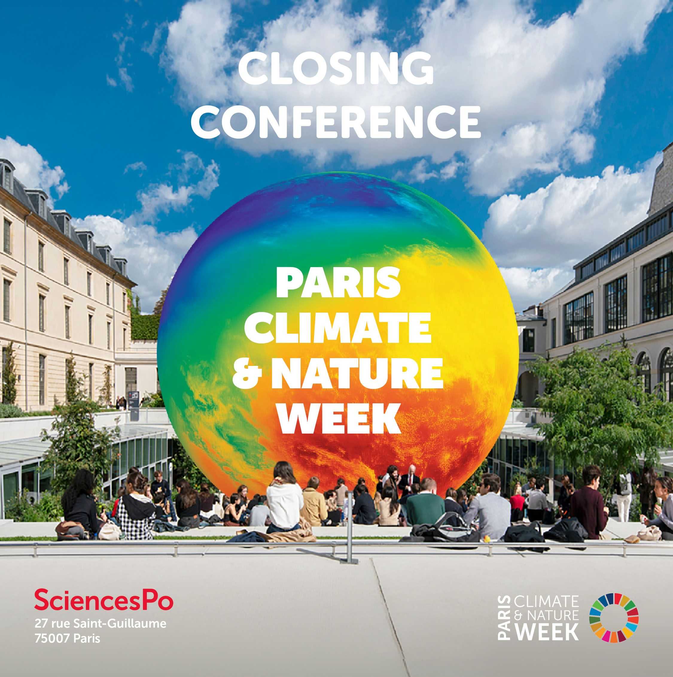 Conférence de clôture Paris Climate and Nature Week 2025 | Sciences Po ...