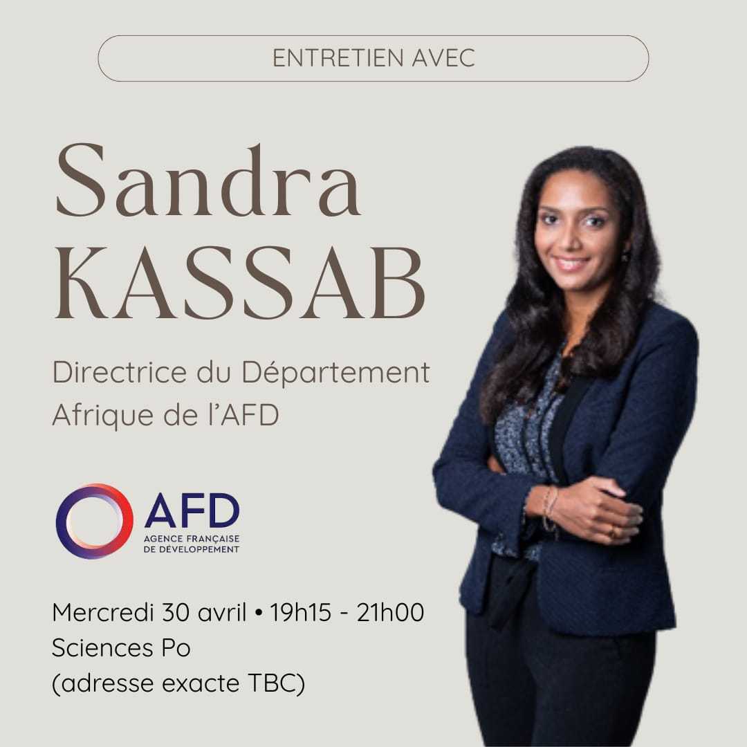 Entretien avec Mme Sandra Kassab, directrice du département Afrique de ...